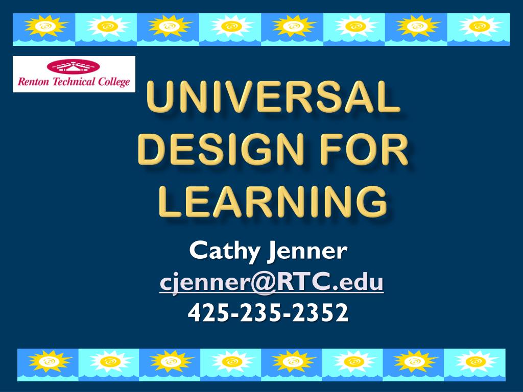 PPT - Universal Design for Learning PowerPoint Presentation, free ...