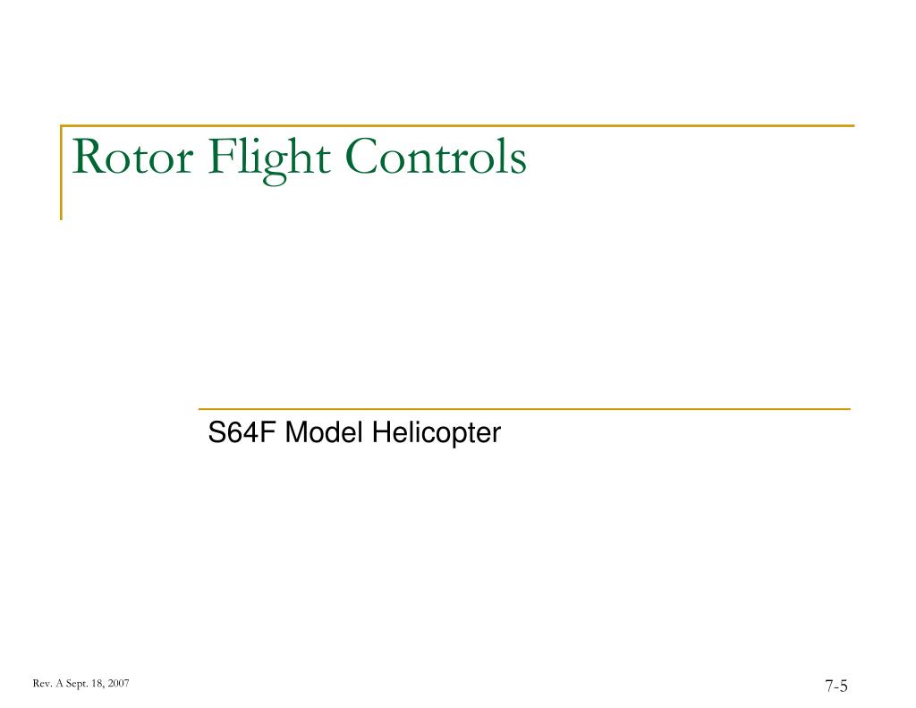 PPT - Rotor Flight Controls PowerPoint Presentation, free download - ID ...