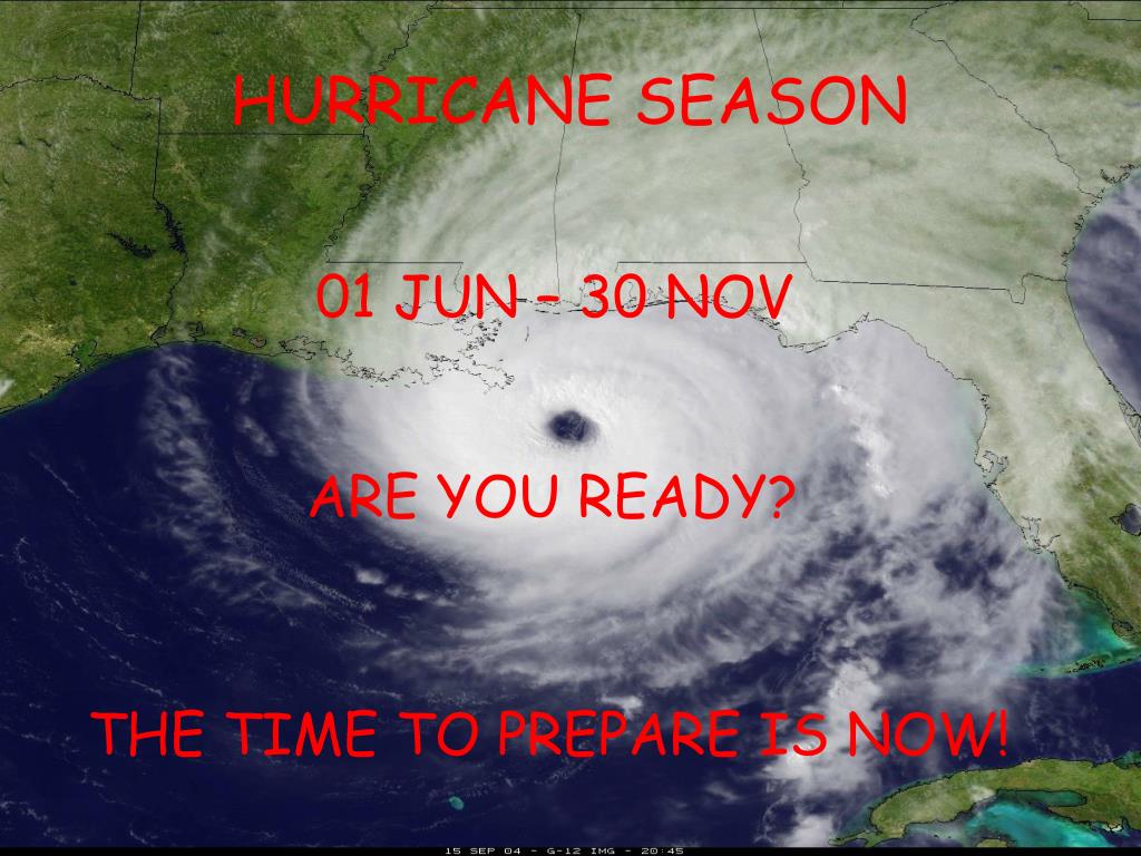 PPT - HURRICANE SEASON PowerPoint Presentation, free download - ID:4994014
