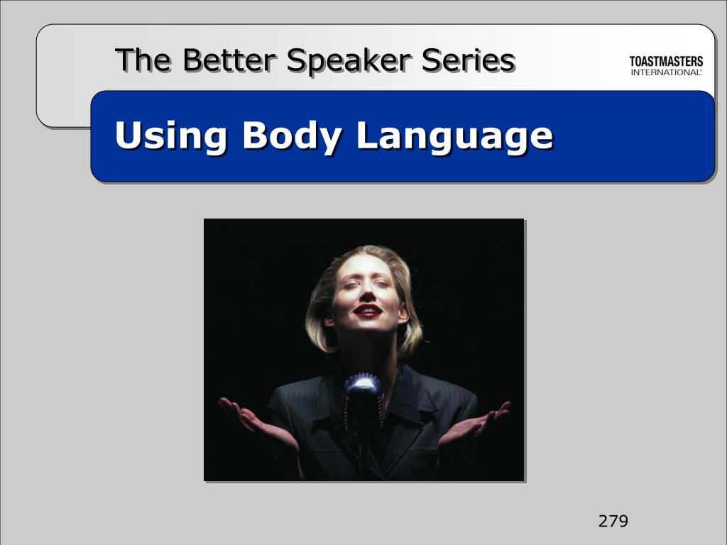 PPT - Using Body Language PowerPoint Presentation, free download - ID ...