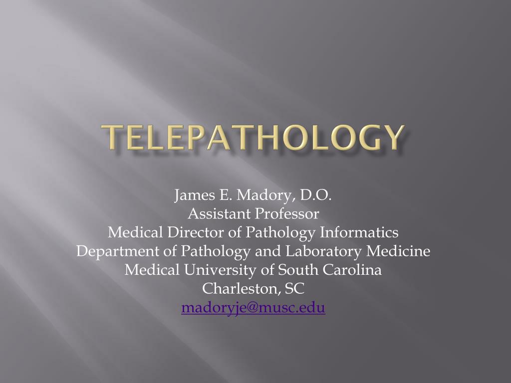 PPT - Telepathology PowerPoint Presentation, free download - ID:4995297
