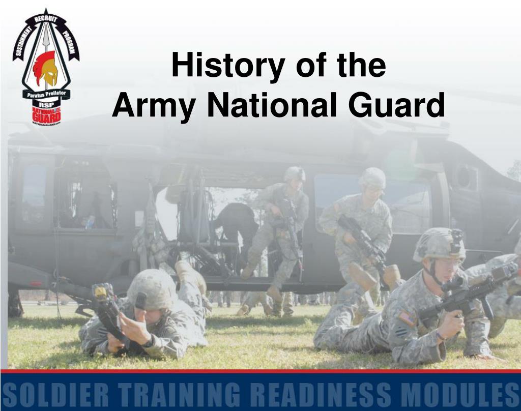 PPT - History of the Army National Guard PowerPoint Presentation, free ...