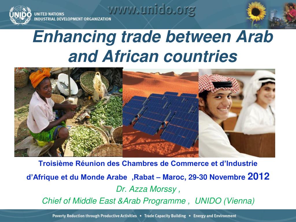 PPT - Enhancing trade between Arab and African countries PowerPoint ...