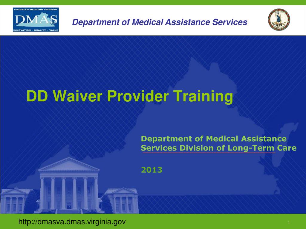 PPT - DD Waiver Provider Training PowerPoint Presentation, free ...