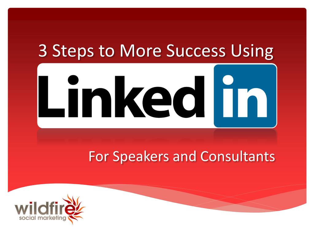 PPT - 3 Steps to More Success Using PowerPoint Presentation, free ...