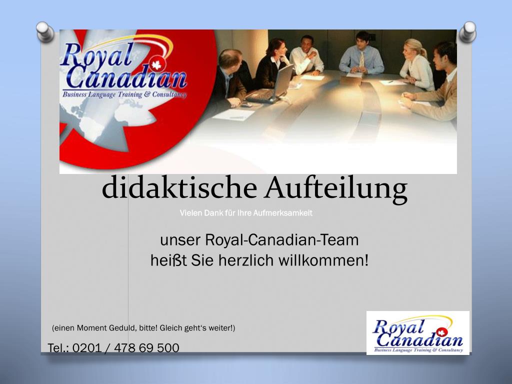 PPT - didaktische Aufteilung PowerPoint Presentation, free download ...
