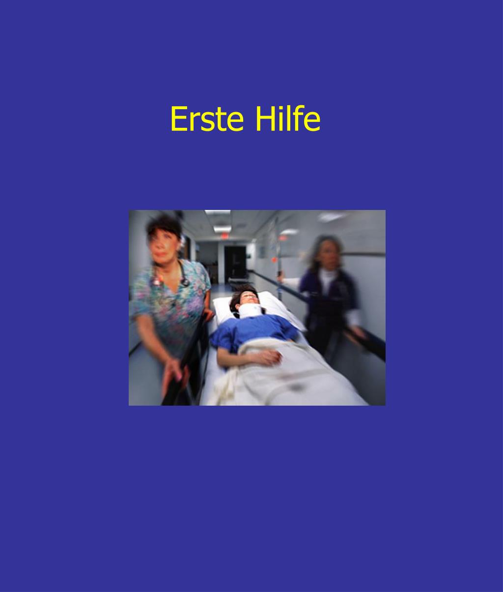 PPT - Erste Hilfe PowerPoint Presentation, free download - ID:4999286