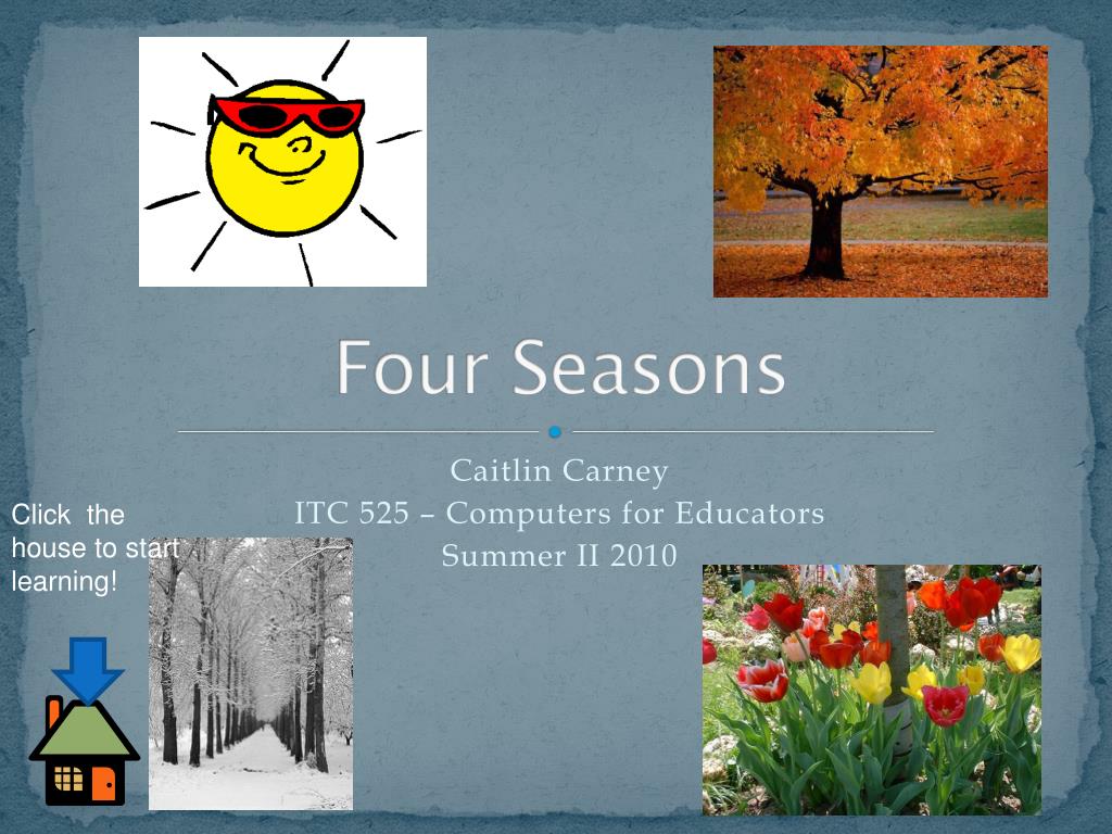 PPT - Four Seasons PowerPoint Presentation, free download - ID:5000199
