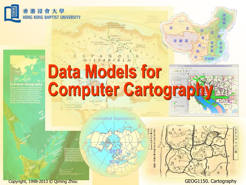 PPT - Data Models for Computer Cartography PowerPoint Presentation ...