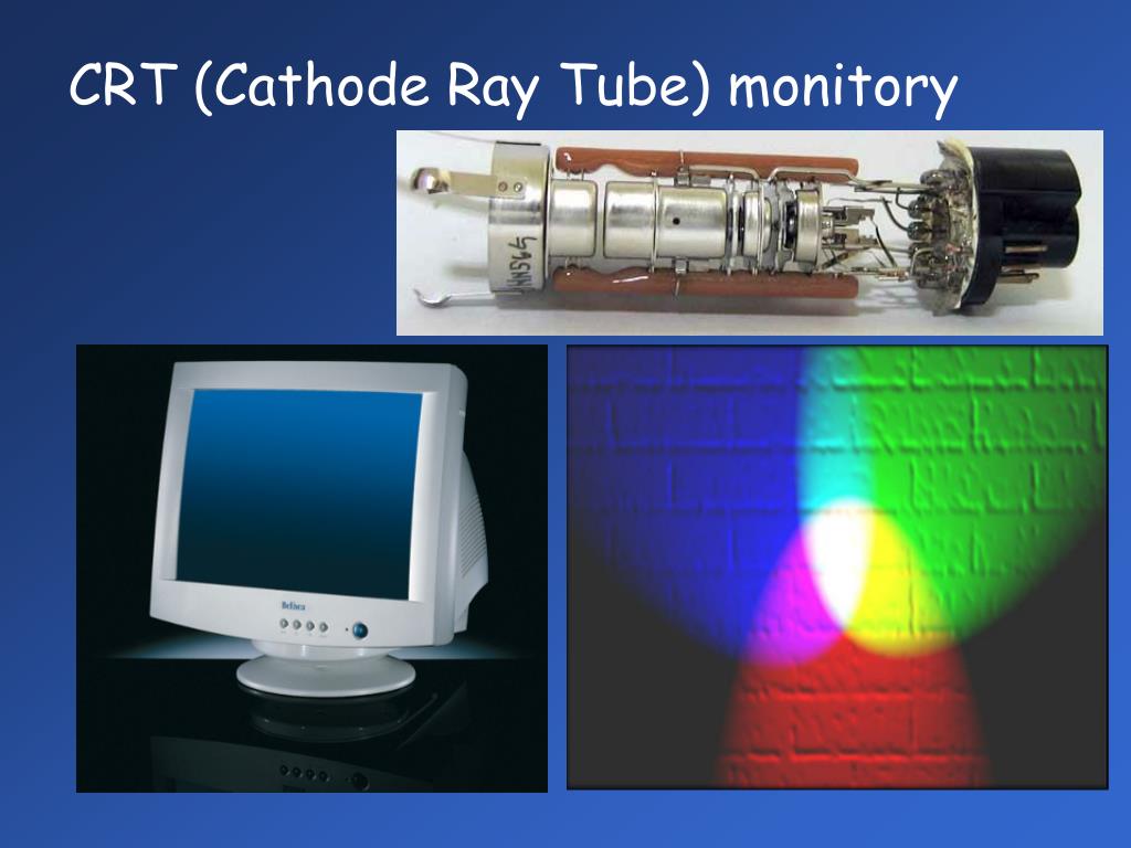 PPT - CRT (Cathode Ray Tube) monitory PowerPoint Presentation, free ...