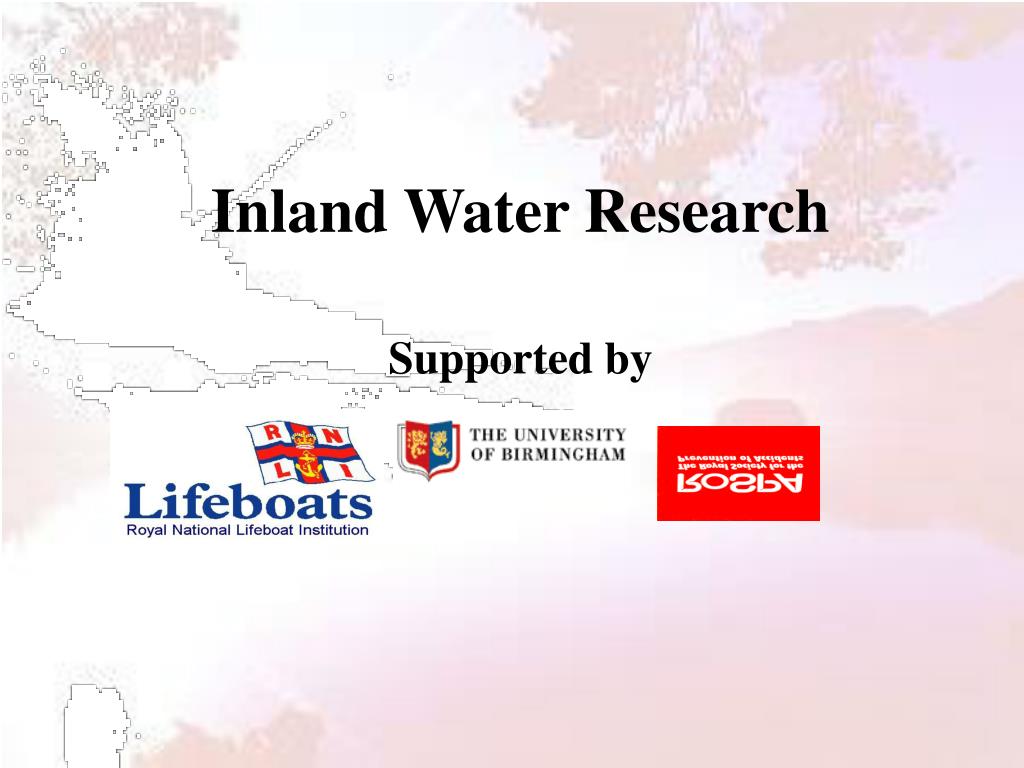 PPT - Inland Water Research PowerPoint Presentation, free download - ID ...