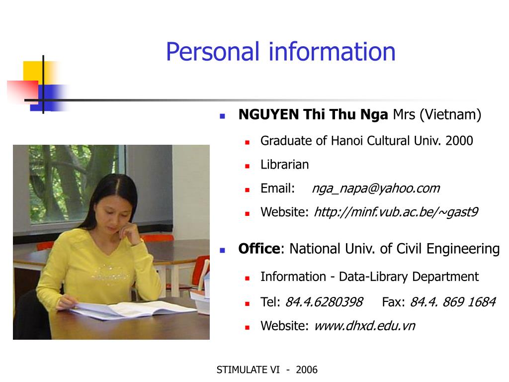 PPT - Personal information PowerPoint Presentation, free download - ID ...