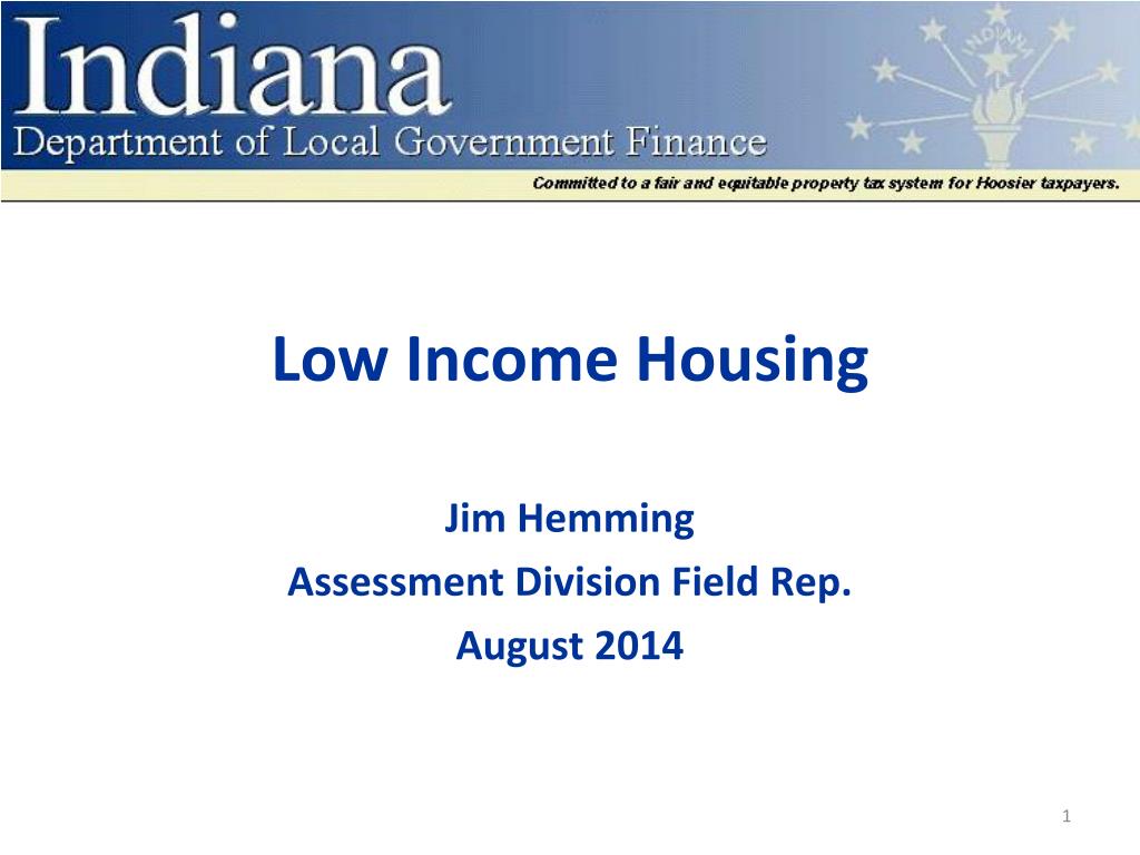 PPT - Low Income Housing PowerPoint Presentation, free download - ID ...