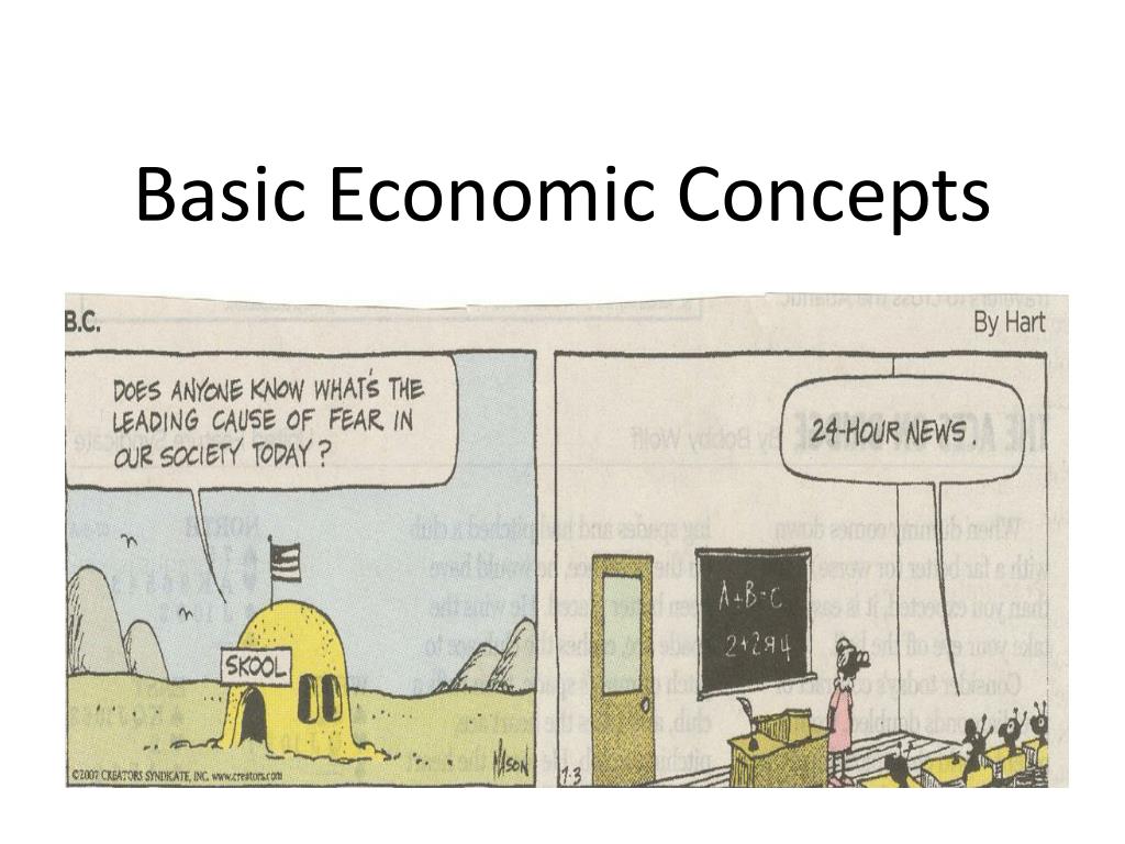 PPT - Basic Economic Concepts PowerPoint Presentation, free download ...