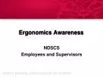 PPT - Ergonomics Awareness Training PowerPoint Presentation, free ...