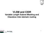 PPT - CIDR Classless Inter-Domain Routing PowerPoint Presentation, free ...