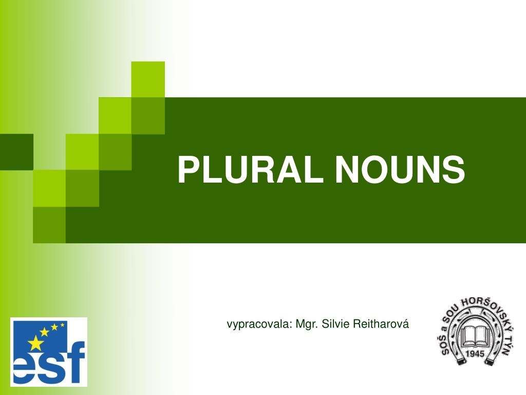 PPT - PLURAL NOUNS PowerPoint Presentation, free download - ID:5020258