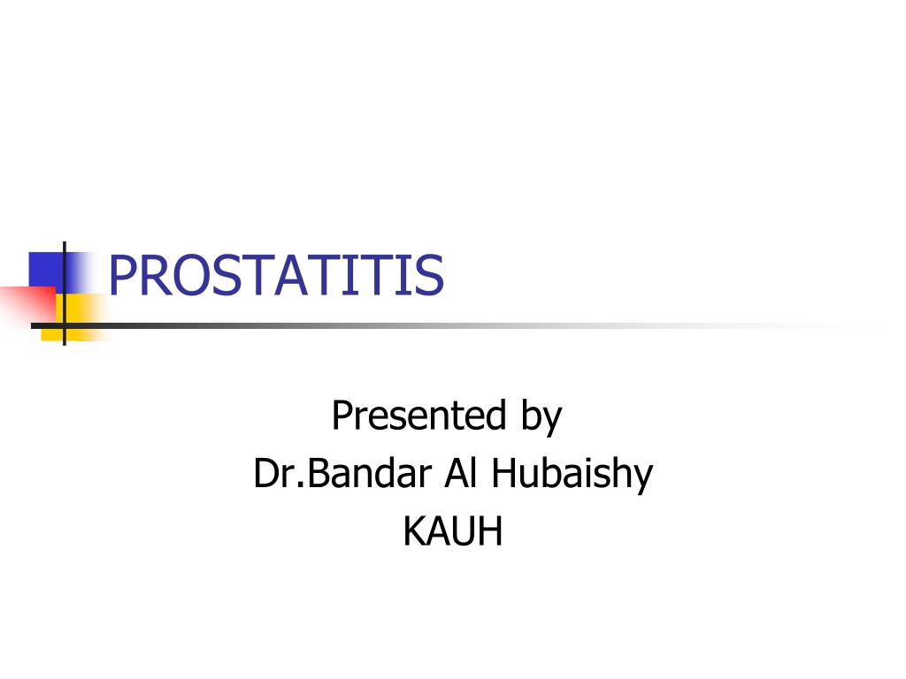 PPT - PROSTATITIS PowerPoint Presentation, free download - ID:5025696