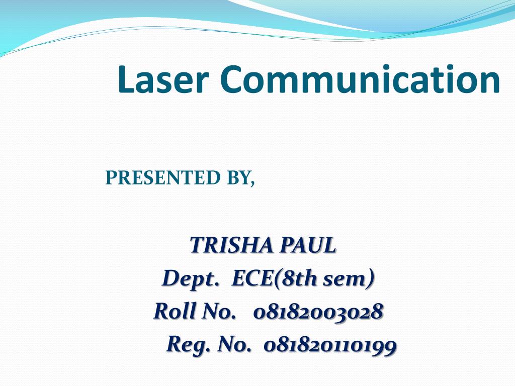 PPT - Laser Communication PowerPoint Presentation, free download - ID ...