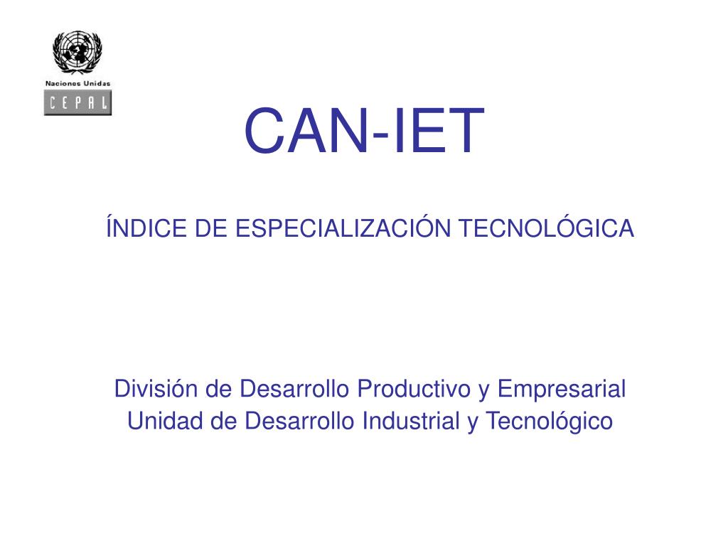 PPT - CAN-IET PowerPoint Presentation, free download - ID:5032606