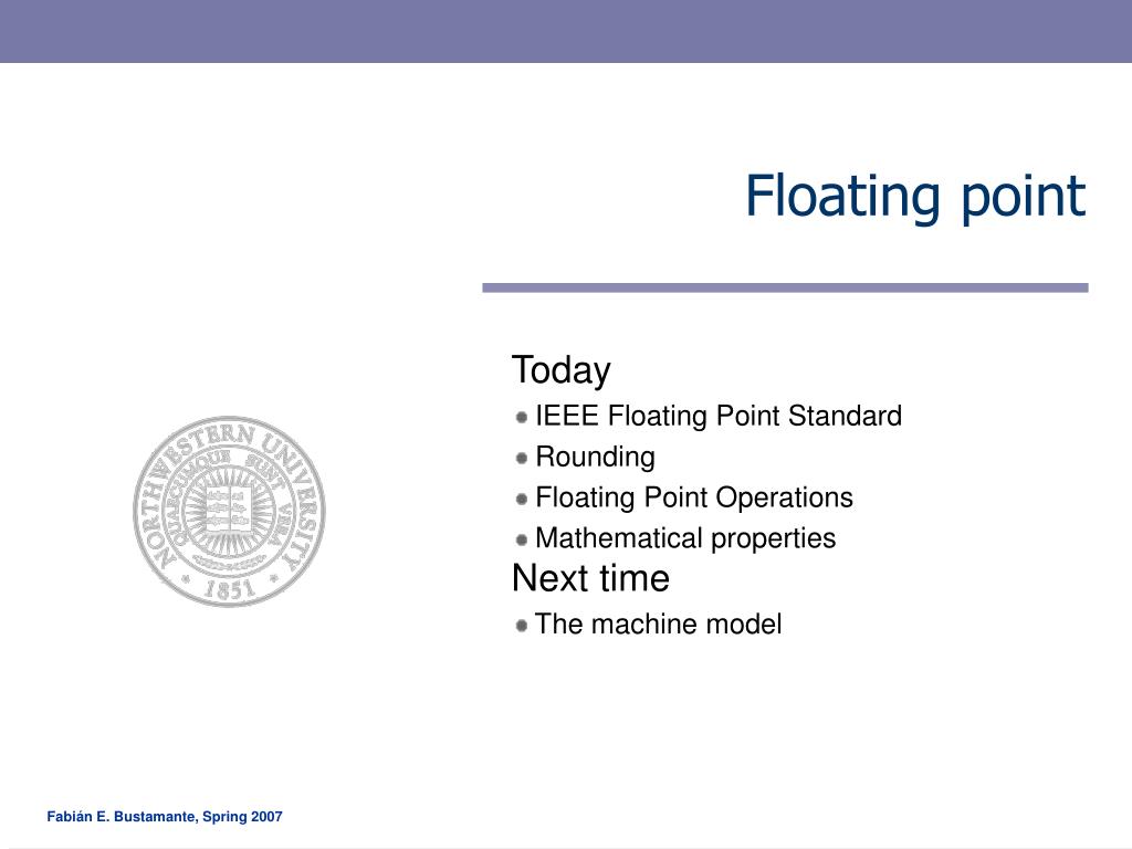 PPT - Floating point PowerPoint Presentation, free download - ID:5036263
