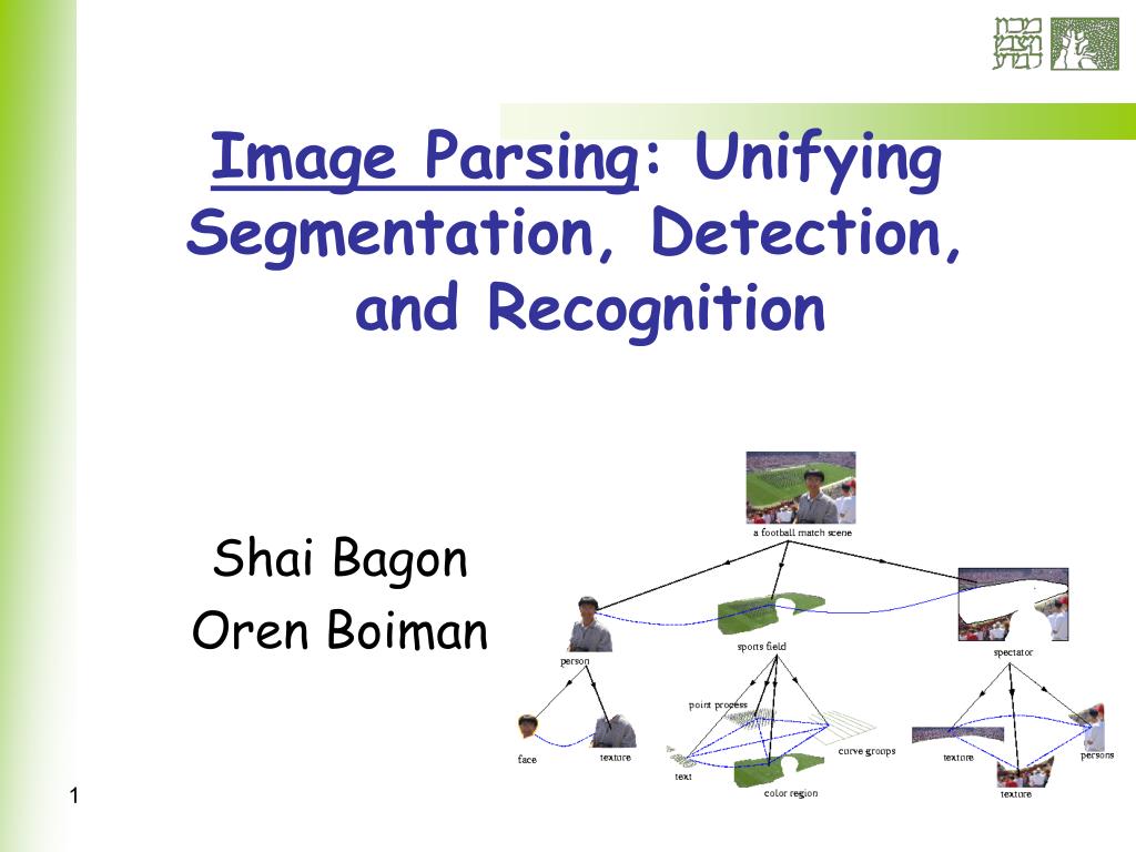 PPT - Image Parsing : Unifying Segmentation, Detection, and Recognition PowerPoint Presentation ...