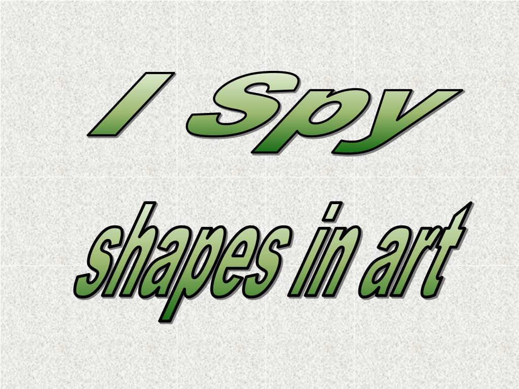 PPT - I Spy PowerPoint Presentation, free download - ID:5038978