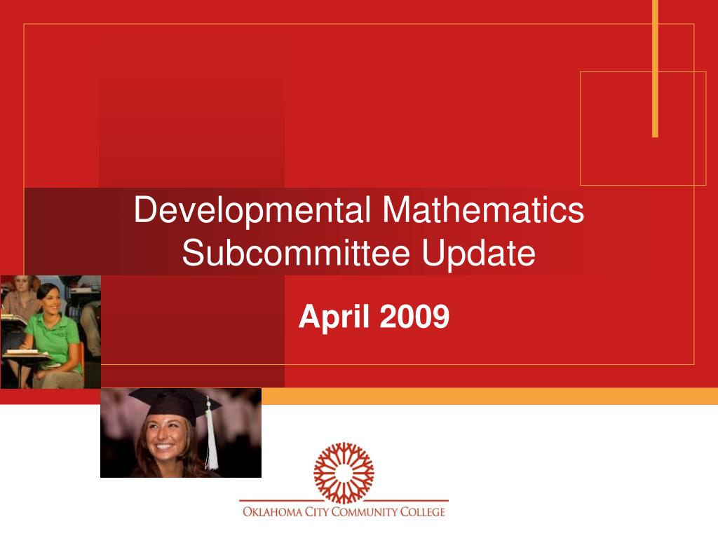 PPT - Developmental Mathematics Subcommittee Update PowerPoint ...