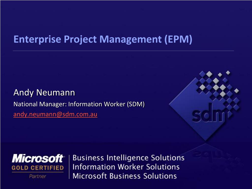 PPT - Enterprise Project Management (EPM) PowerPoint Presentation, free ...