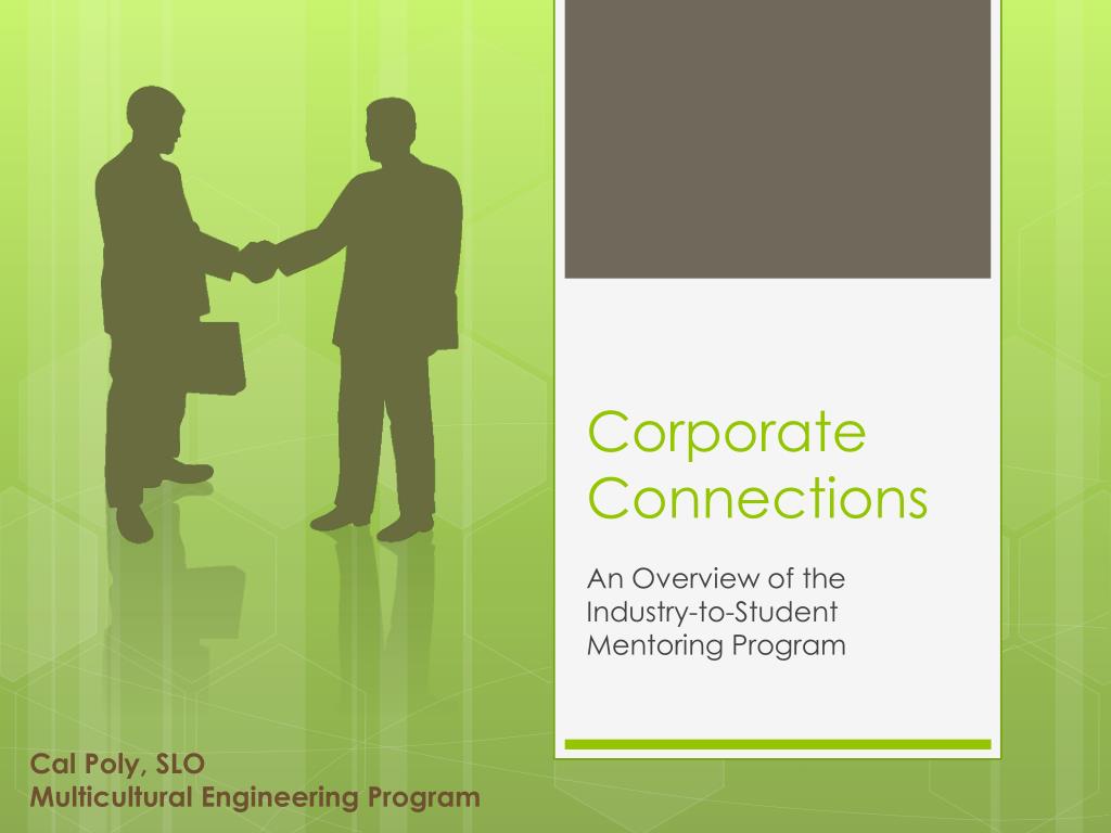 PPT - Corporate Connections PowerPoint Presentation, free download - ID ...