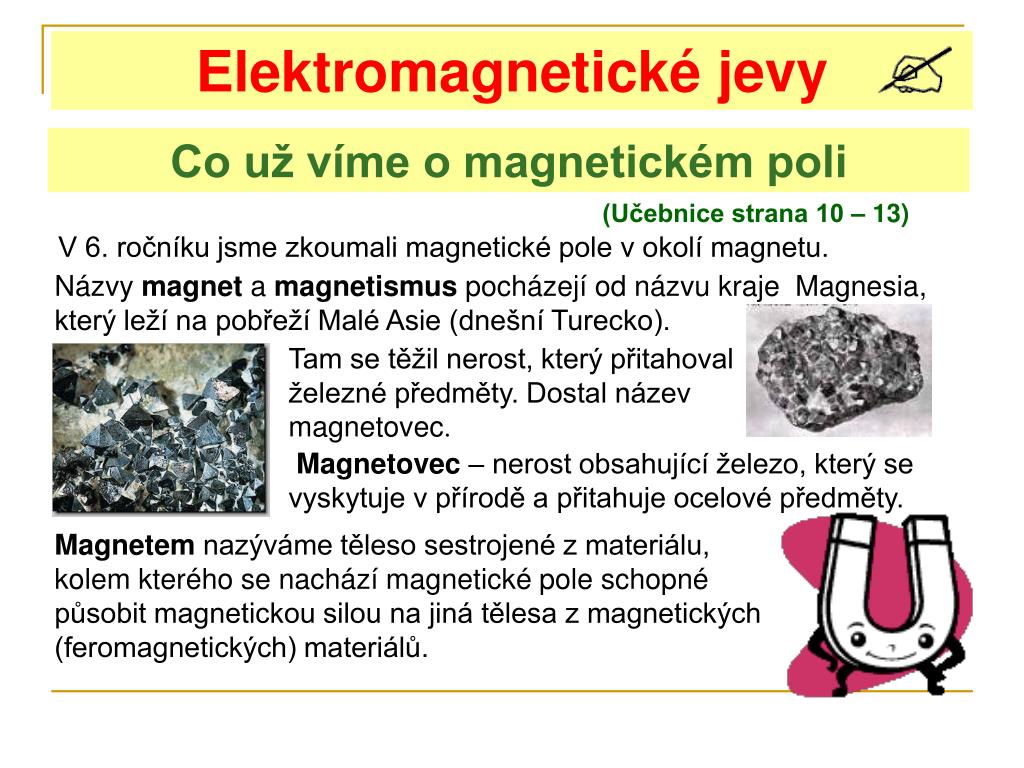 PPT - Elektromagnetické jevy PowerPoint Presentation, free download ...