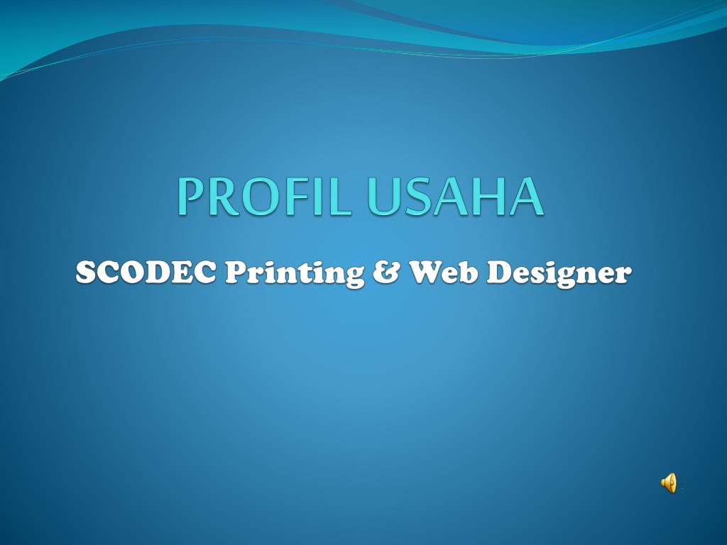 PPT - PROFIL USAHA PowerPoint Presentation, free download - ID:5054878