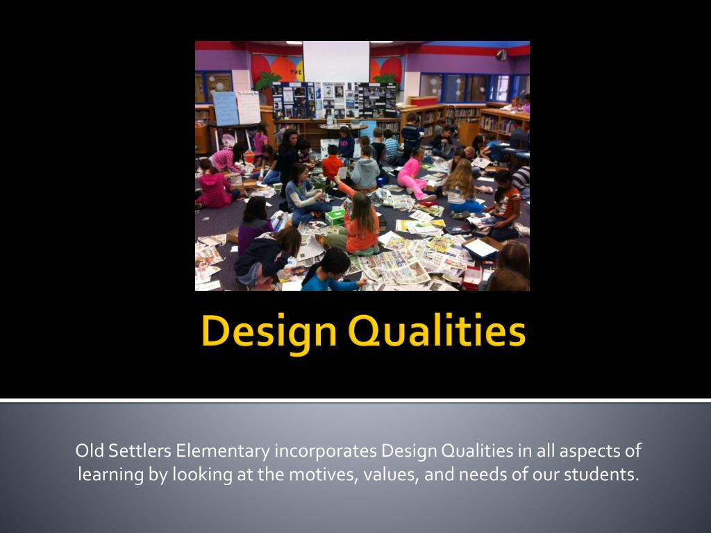 PPT - Design Qualities PowerPoint Presentation, free download - ID:5055928