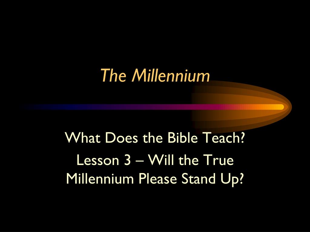 PPT - The Millennium PowerPoint Presentation, free download - ID:5056718