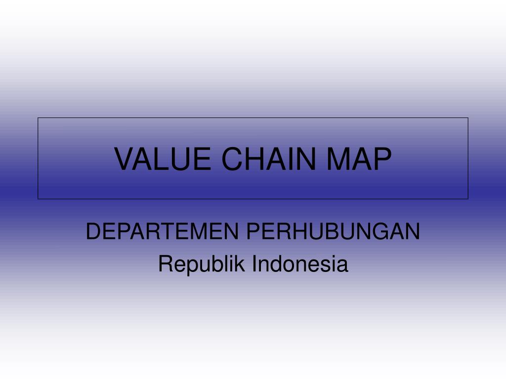 PPT - VALUE CHAIN MAP PowerPoint Presentation, free download - ID:5059848