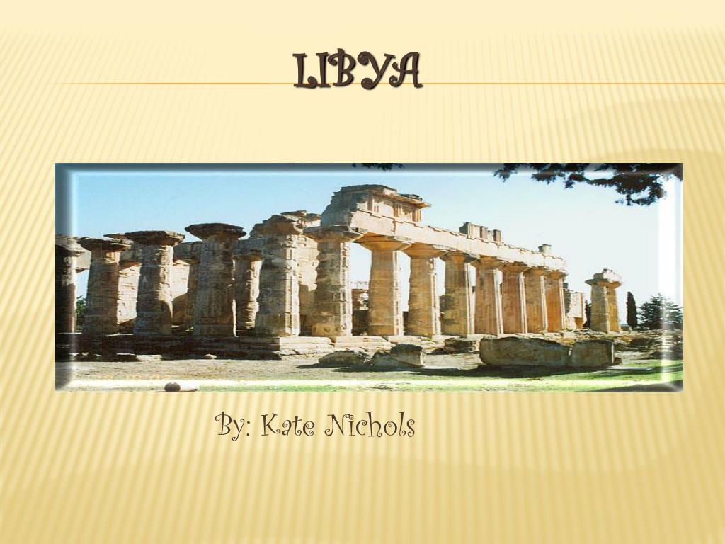 PPT - Libya PowerPoint Presentation, free download - ID:5063439