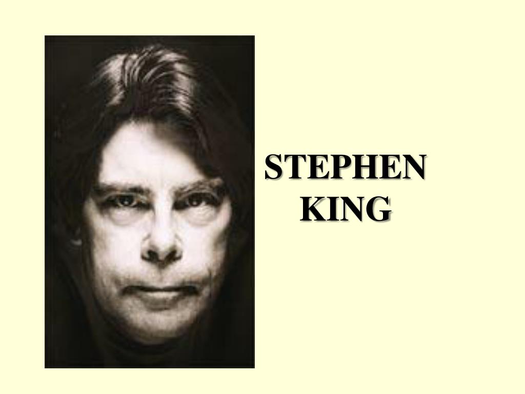 PPT - STEPHEN KING PowerPoint Presentation, free download - ID:5071433