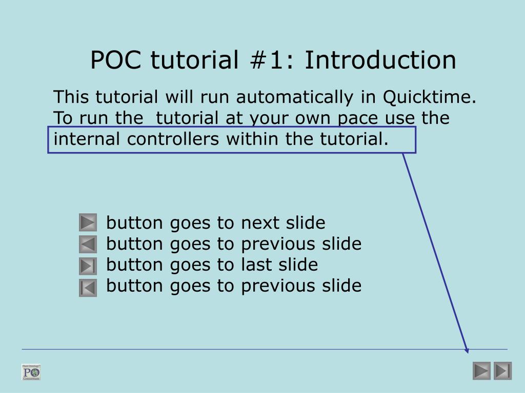 PPT - POC tutorial #1: Introduction PowerPoint Presentation, free ...