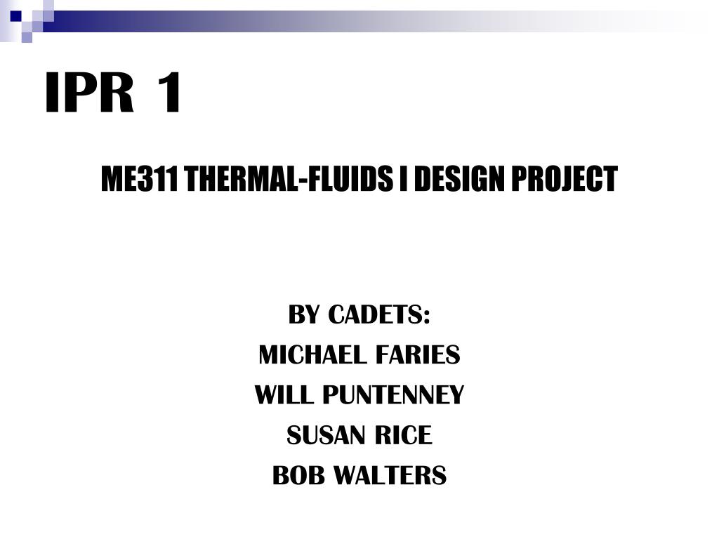 PPT - IPR 1 PowerPoint Presentation, free download - ID:5072815