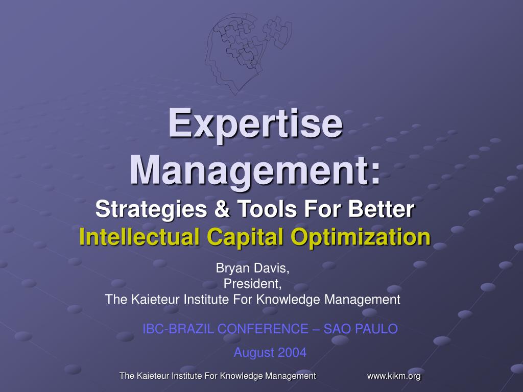 PPT - Expertise Management: PowerPoint Presentation, free download - ID ...