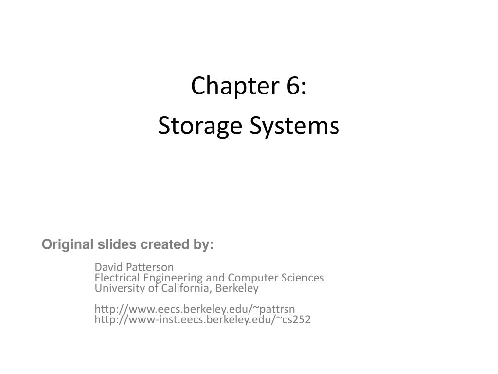 PPT - Evolution and Future of Storage Systems PowerPoint Presentation ...