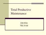 PPT - Total Productive Maintenance ( TPM) PowerPoint Presentation, free ...