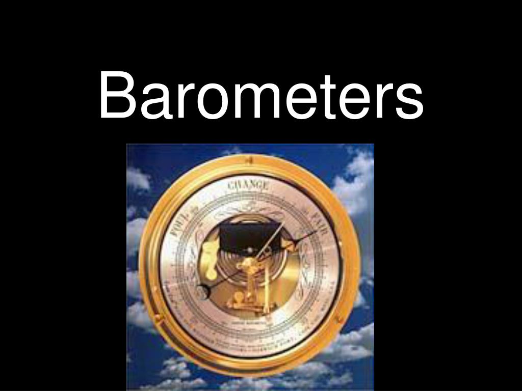 PPT - Barometers PowerPoint Presentation, free download - ID:5076317