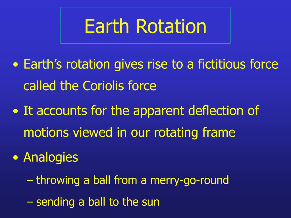 PPT - Earth Rotation PowerPoint Presentation, free download - ID:5076352