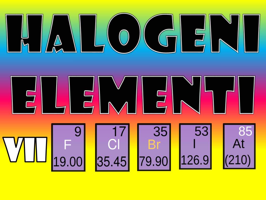 PPT - Halogeni elementi PowerPoint Presentation, free download - ID:5078041
