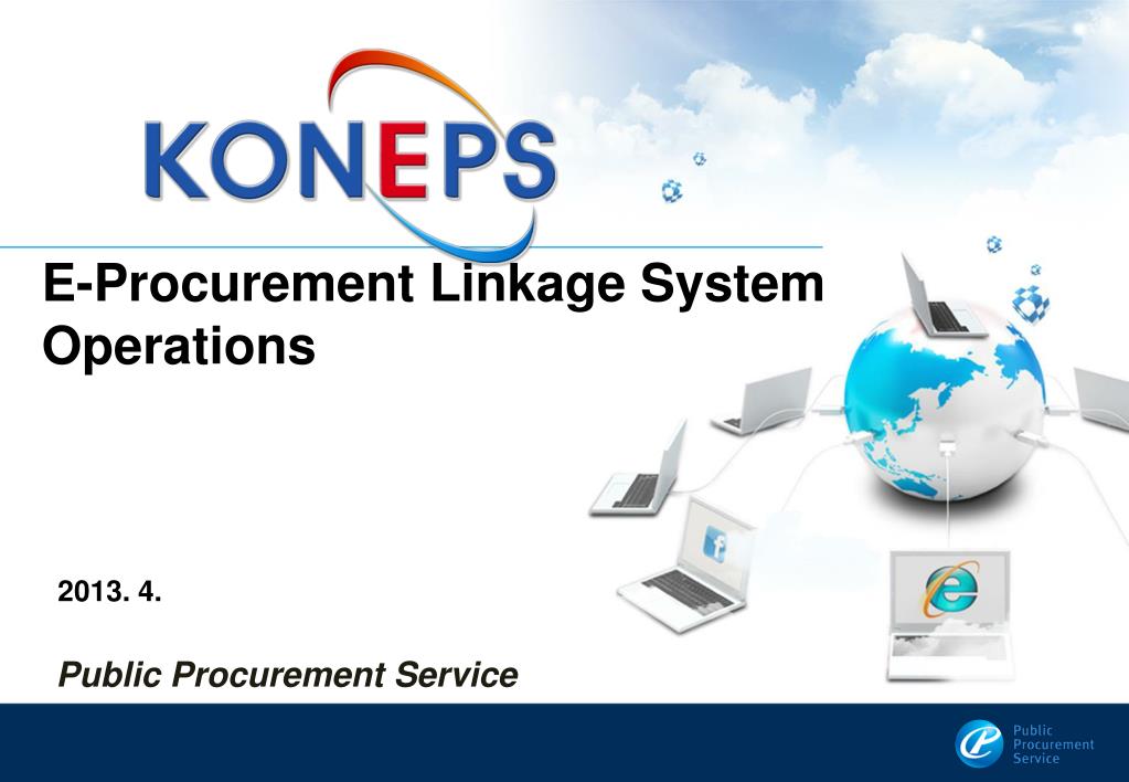 PPT - E-Procurement Linkage System Operations PowerPoint Presentation ...