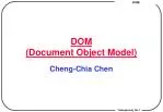 PPT - Document Object Model PowerPoint Presentation, free download - ID ...