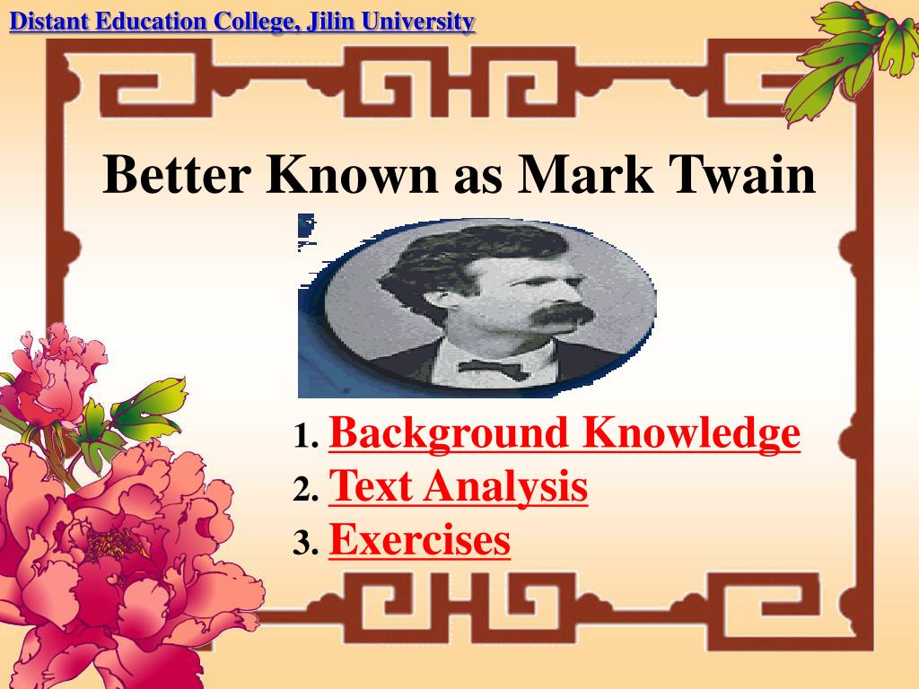 PPT - Better Known as Mark Twain PowerPoint Presentation, free download ...
