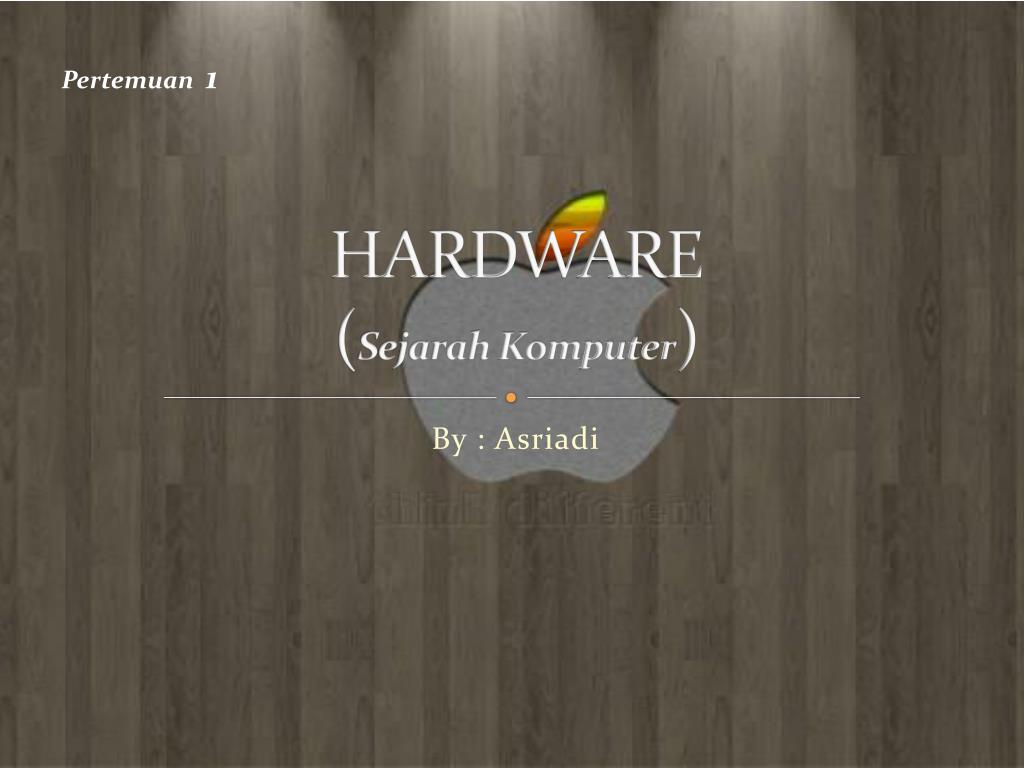 PPT - HARDWARE ( Sejarah Komputer ) PowerPoint Presentation, free ...