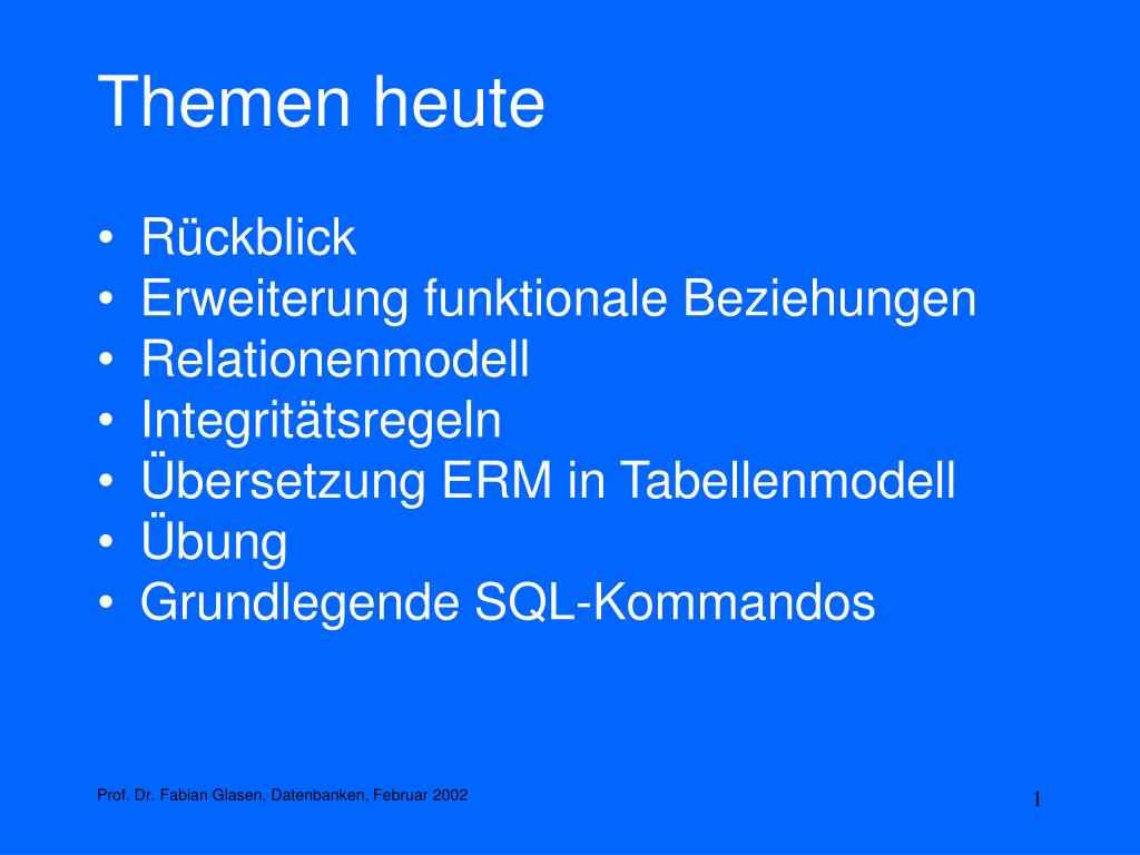 PPT - Themen heute PowerPoint Presentation, free download - ID:5082009